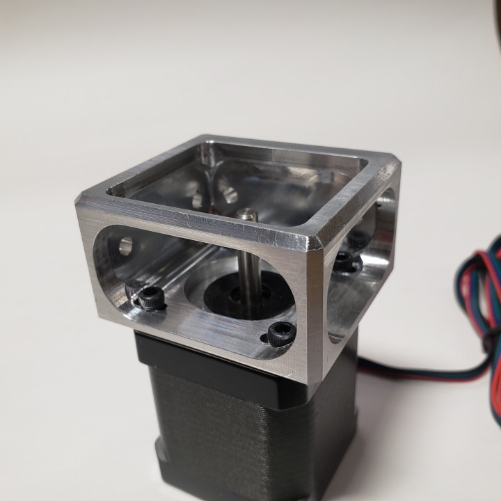 3D Printable CoreXY Motor Mount by Shane Hooper