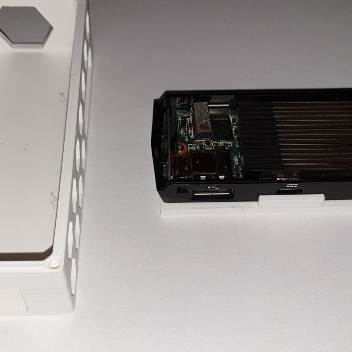 3D Printable Intel Mini PC intel Case Adapter V1 by M W