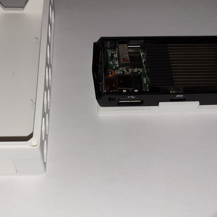 3D Printable Intel Mini PC intel Case Adapter V1 by M W