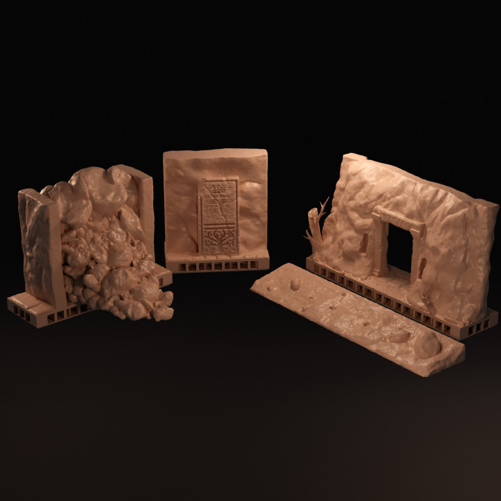 3D Printable Dungeon Building Tiles - OpenLOCK Modular Terrain by ...