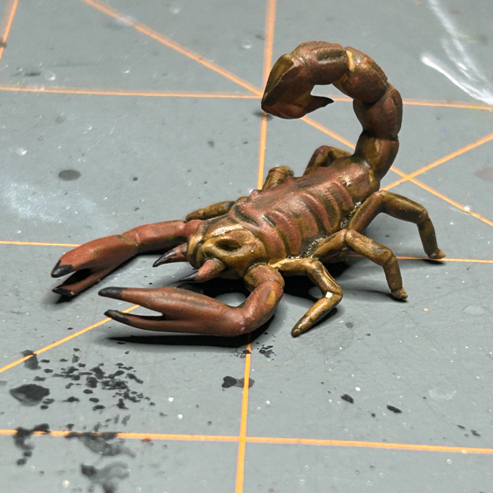 3D Print of Giant Scorpion by Tradeteacher