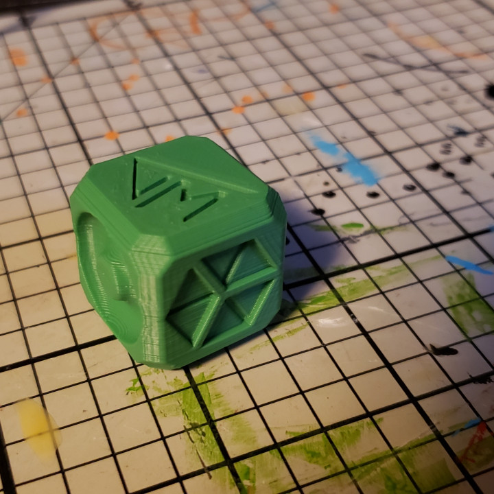 3D Printable Maker Cube by Tyler Martin