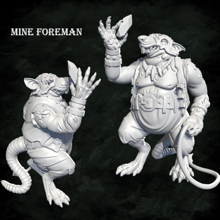 Kingdom of the Rats: Pre-supported STL files Campaign - MyMiniFactory