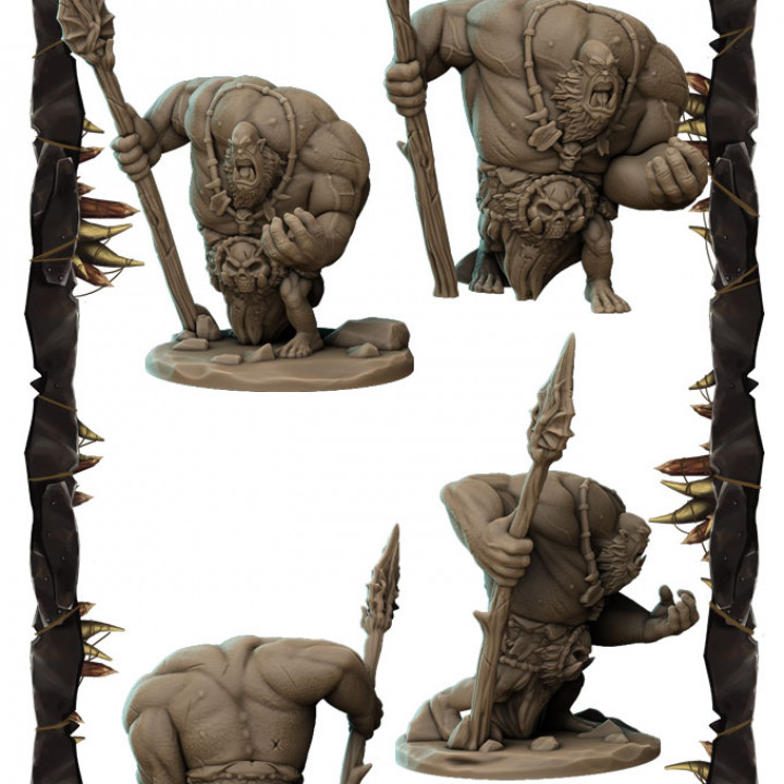 3D Printable Unblinking One by RocketPigGames