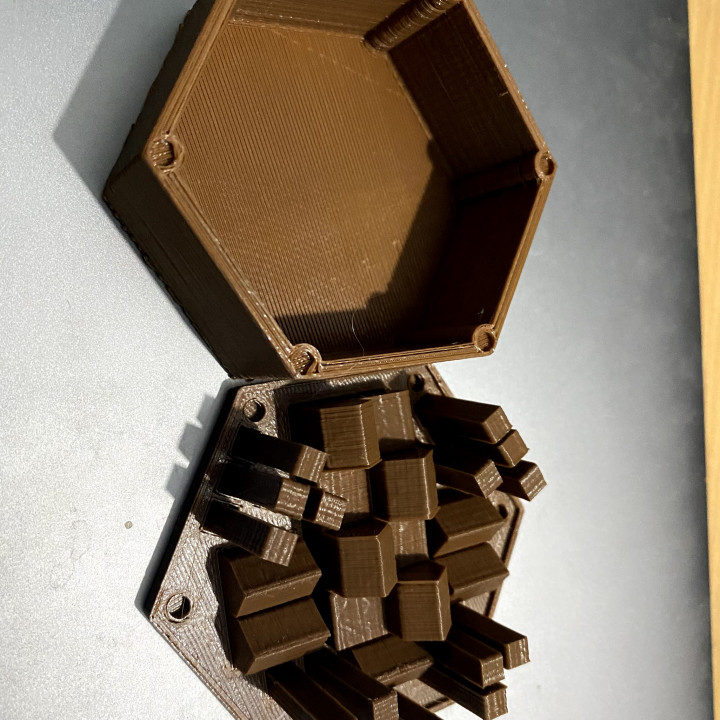 3D Printable Catan box by Akhil Ennu Æ