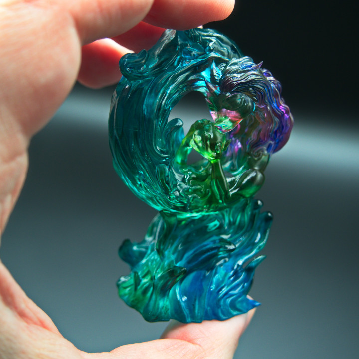 3D Printable Sisu, the Dragon by Jukka Seppänen