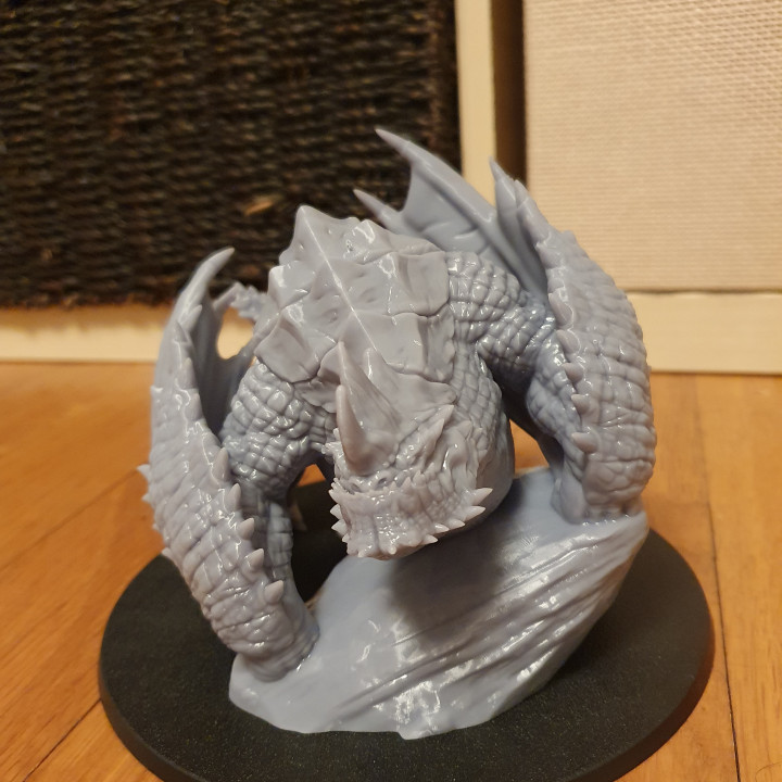 3D Print of Maw Dragon by Morgoth1848