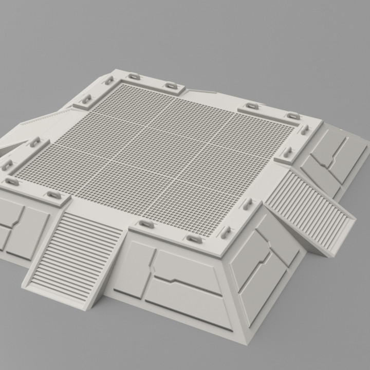 3D Printable Modular Platform - Ramp and grids - Modules by Fr3D ...