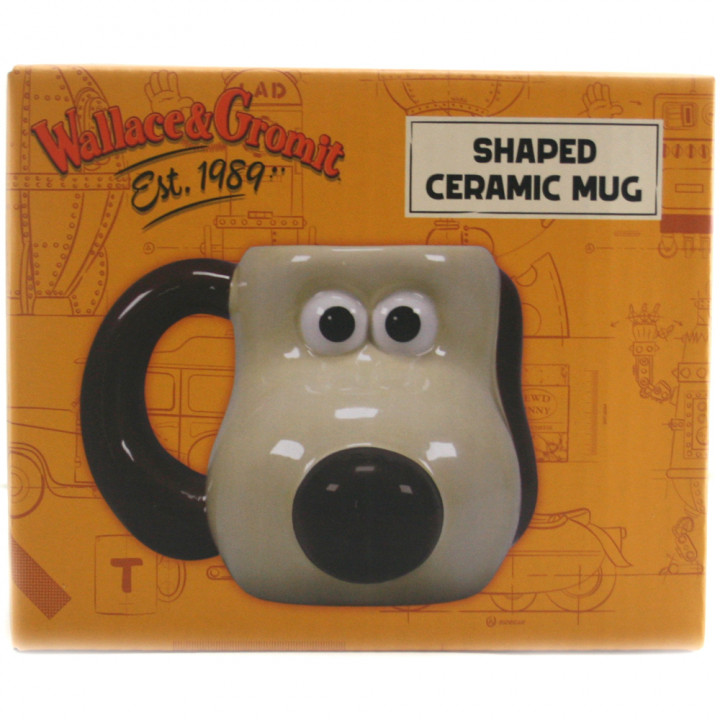 3D Printable Gromit mug by tf2engineer