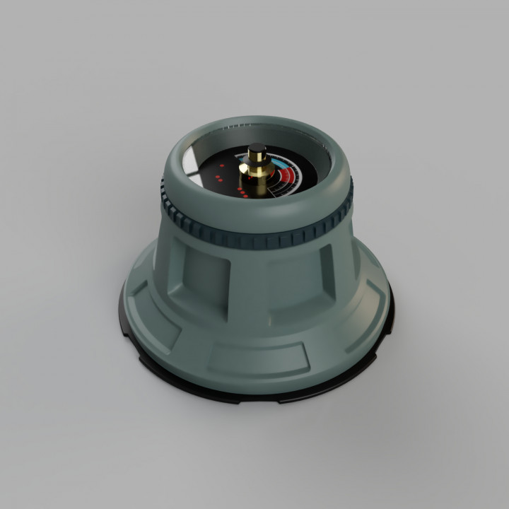 3D Printable Scifi Detonator Prop by Fr3D @ The3DPrinting
