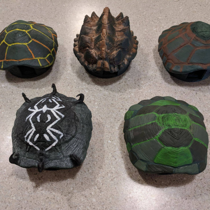3D Print of AEFANT03 - Turtle Shell Huts by windytrusty
