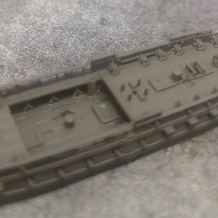 3D Printable DK Danish 5th rate Pærlen (38 guns), 1804-46 AOA-DK-2 by ...