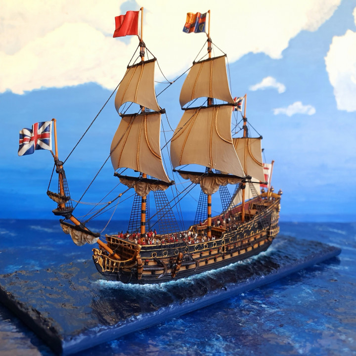 3D Printable EN English First Rate "Sovereign of the Seas" GS-EN-4 by ...