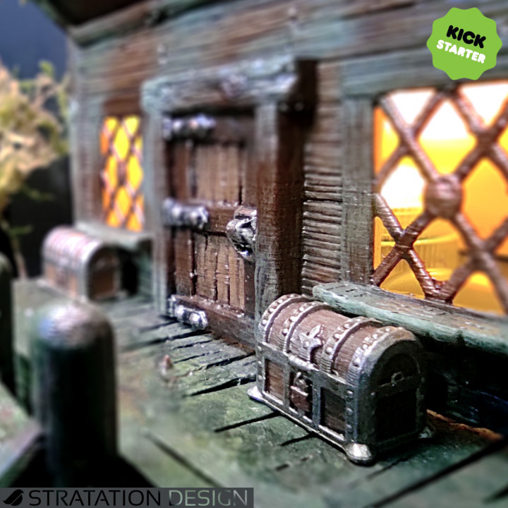 3D Printable Small Chest by Stratation Design