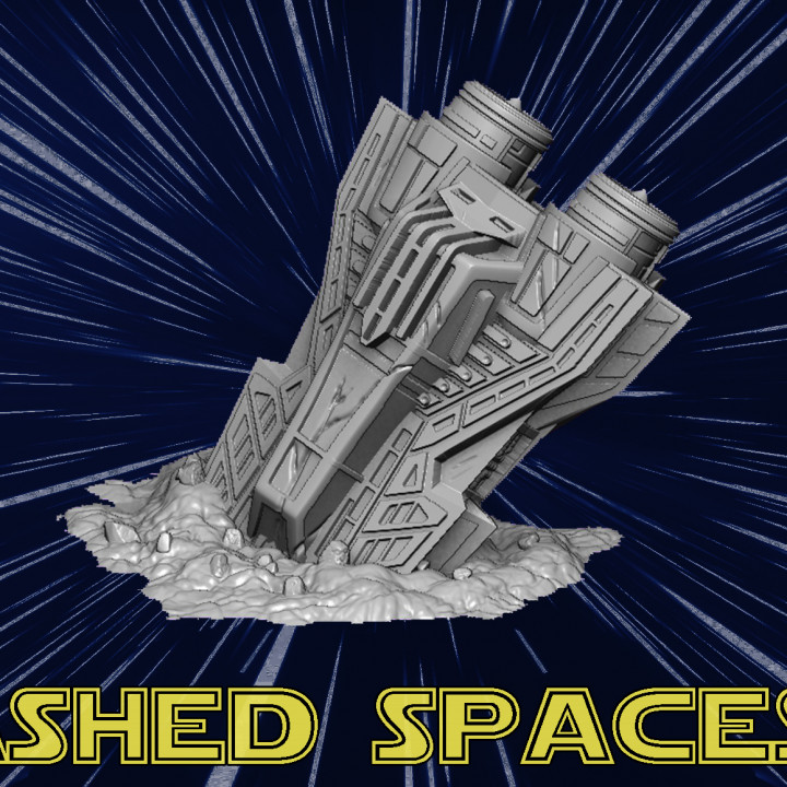 3D Printable Sci fi terrain Bundle by Crosslances