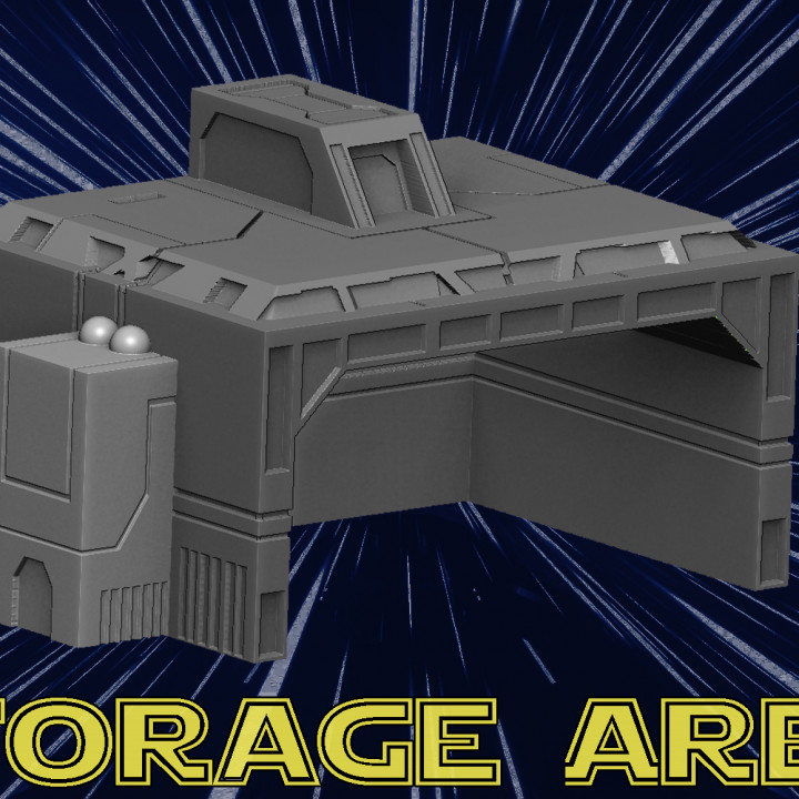 3D Printable Sci fi terrain Bundle by Crosslances