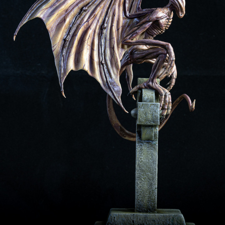 3D Printable The Nightgaunt by Keith Talbot