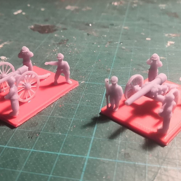 3D Printable 30lb Parrott Gun by Turner Miniatures