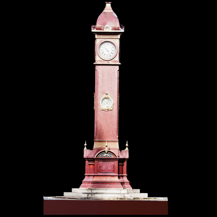 3D Printable Highbury Hill Clocktower by David Fletcher