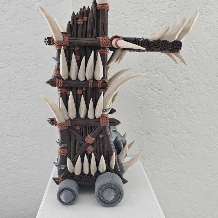 3D Print of Orc Siege Tower by tenglis04