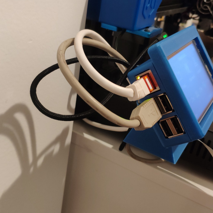 3D Printable RPi Holder for Artillery Genius by Jc Miñarro