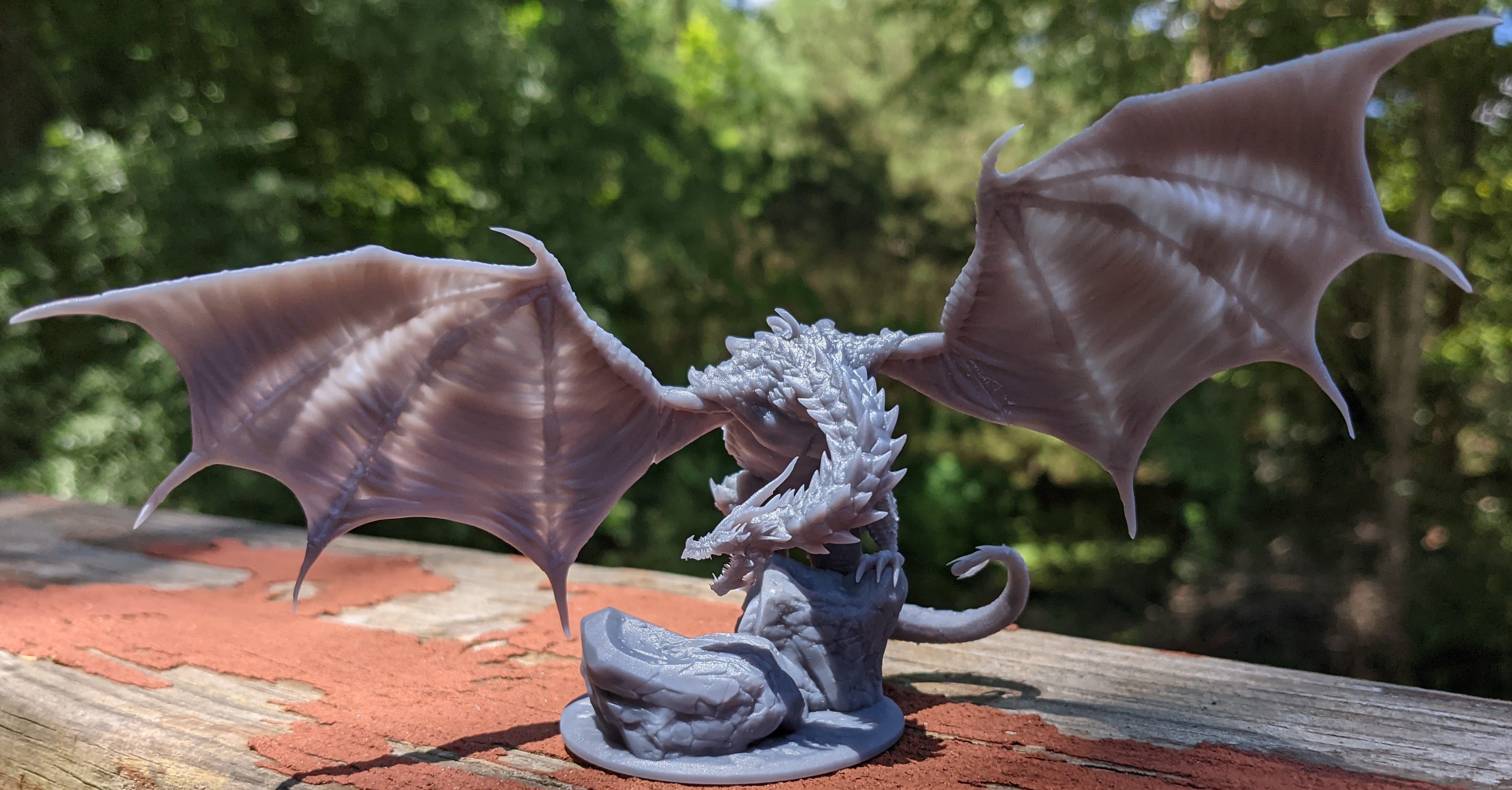 3D Printable Red dragon by Arcanum Workshop