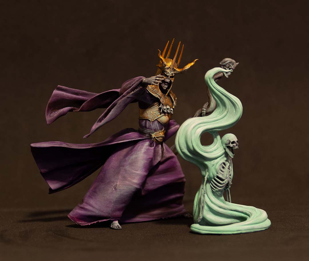 3D Printable Necromancer ( the souls sucker) by Arcanum Workshop