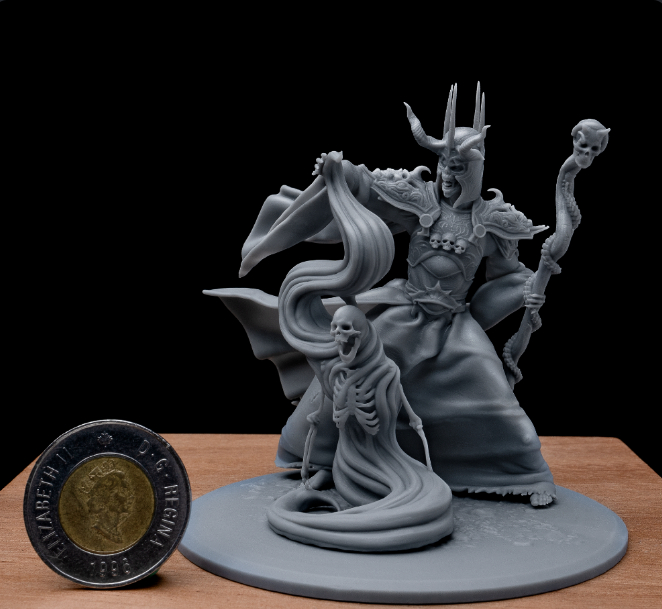 3D Printable Necromancer ( the souls sucker) by Arcanum Workshop
