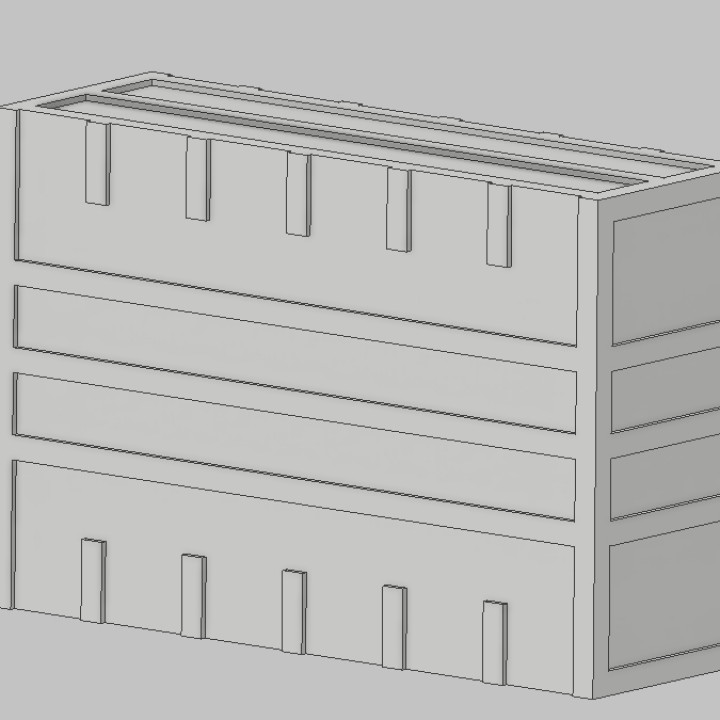 3D Printable Container / Box / Crate by WingedLionStudios