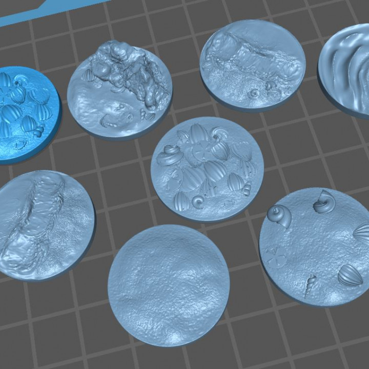 3D Printable Beach Bases by Mochi3DPrints