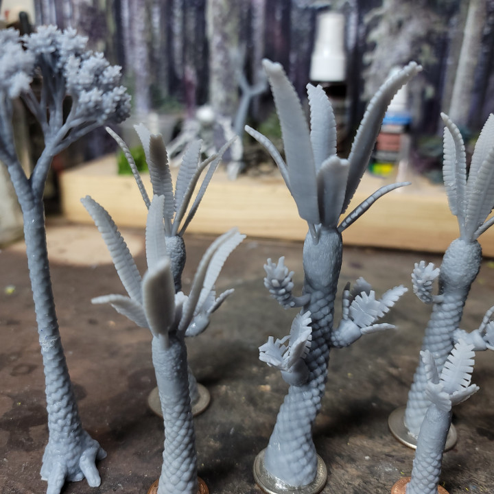3D Printable More Prehistoric Plants - Williamsonia and Modular ...