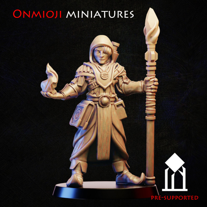 3D Printable Mage by Stanislav Kuznetsov