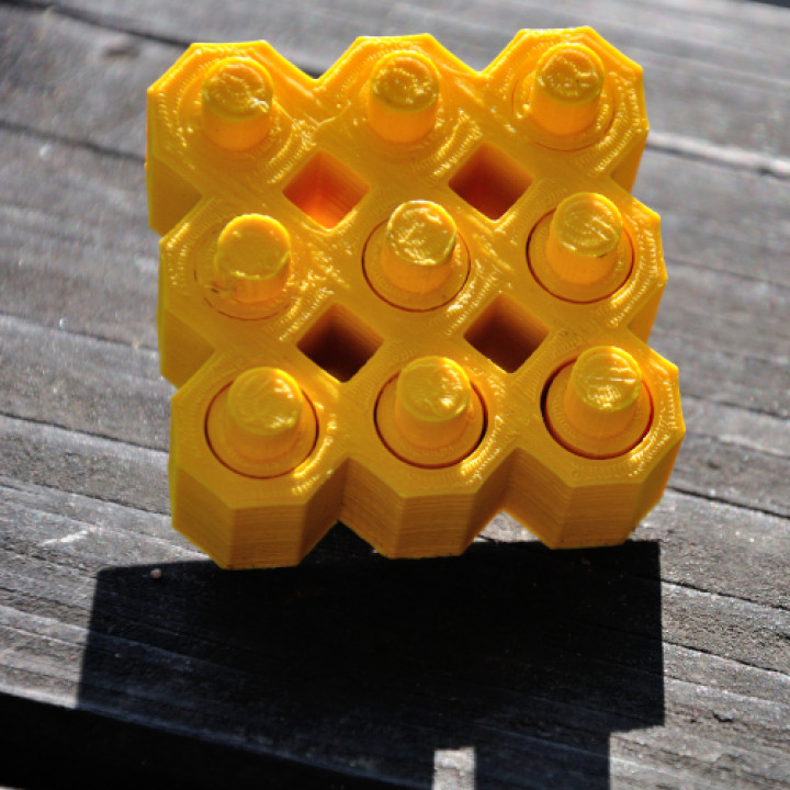 3D Printable Tolerance Test Print by Walter Sauf