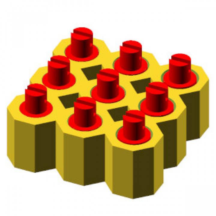 3D Printable Tolerance Test Print by Walter Sauf