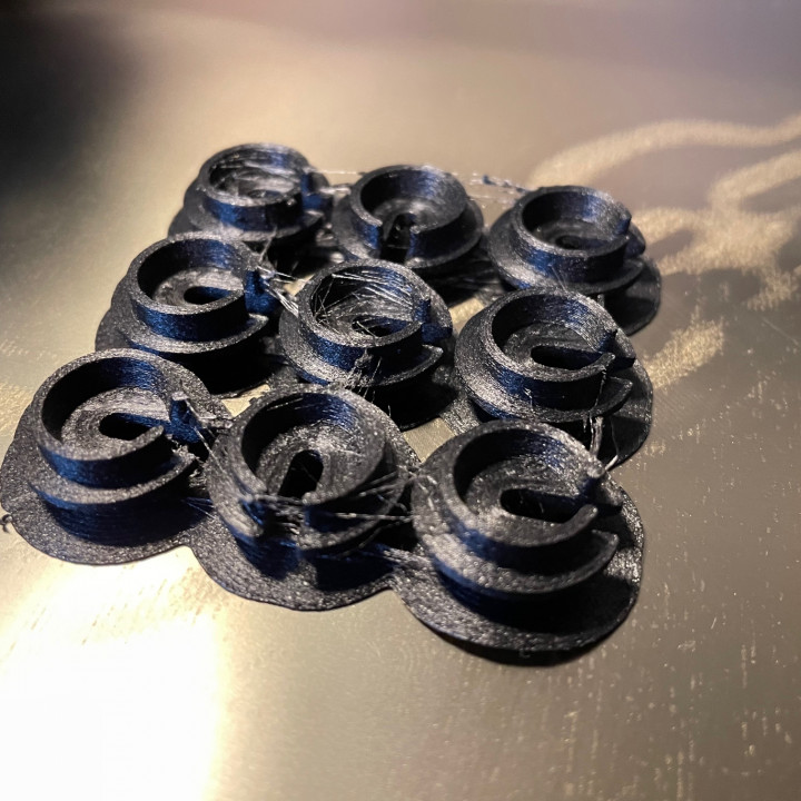 3D Printable Traxxas Ultra shock Spring Retainer by Josh