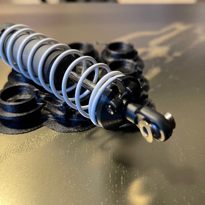 3D Printable Traxxas Ultra shock Spring Retainer by Josh