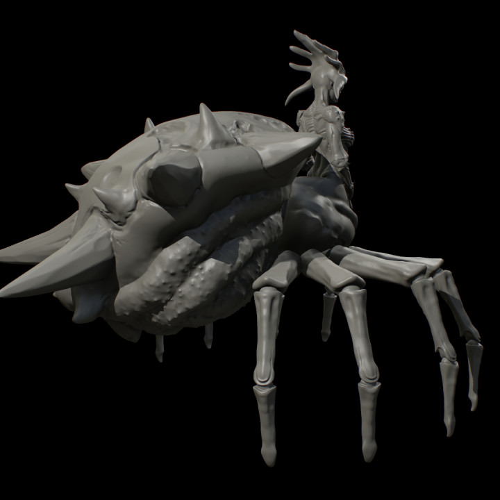 3D Printable Lolth by Jeremy Smith