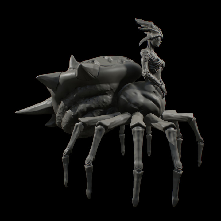 3D Printable Lolth by Jeremy Smith