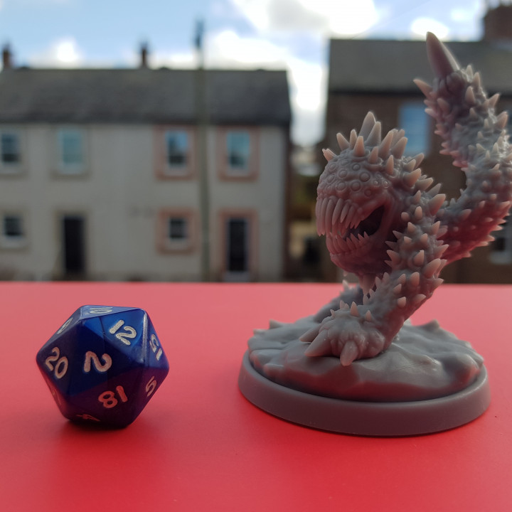 3D Printable Snow golem monstrosity (supported) by Cursed Forge Miniatures