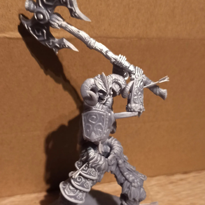 3D Print of Frost giant skeleton (supported) by tutyaaa