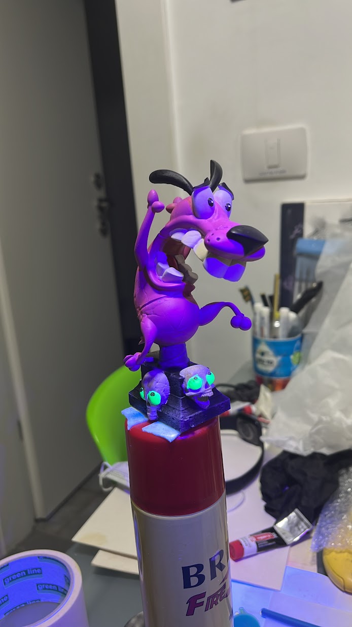 3D Printable Courage the Trophy FREE GIVEAWAY!! by Poca
