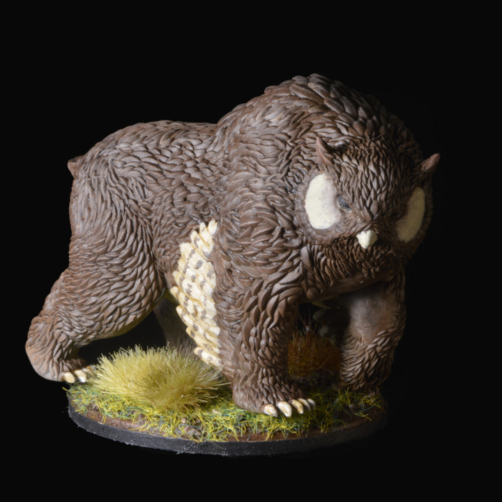 3D Print of Obear - Tabletop Miniature by morgan10