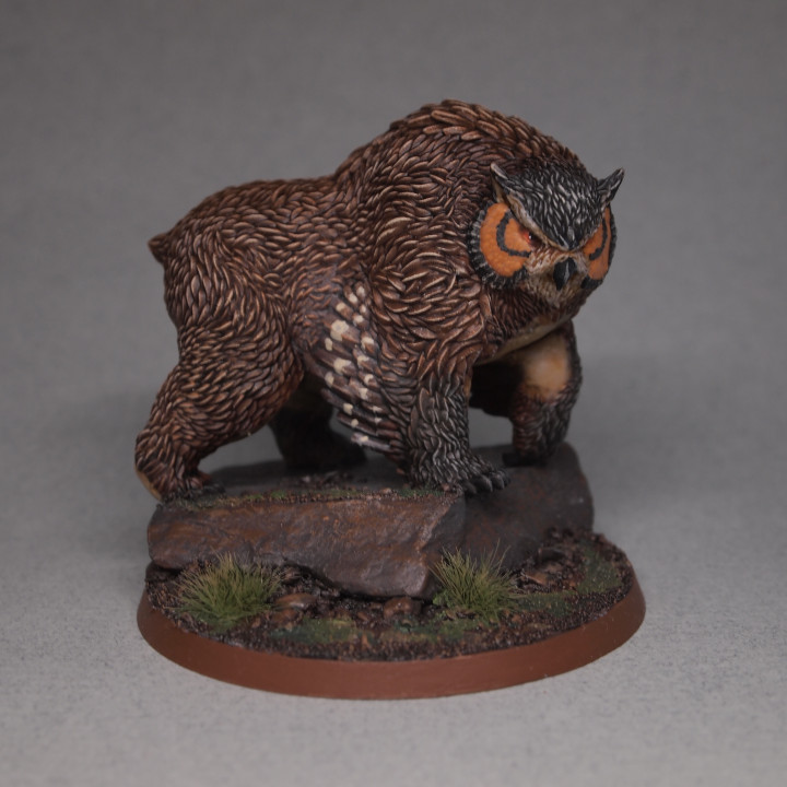 3D Print of Obear - Tabletop Miniature by jamesrowden