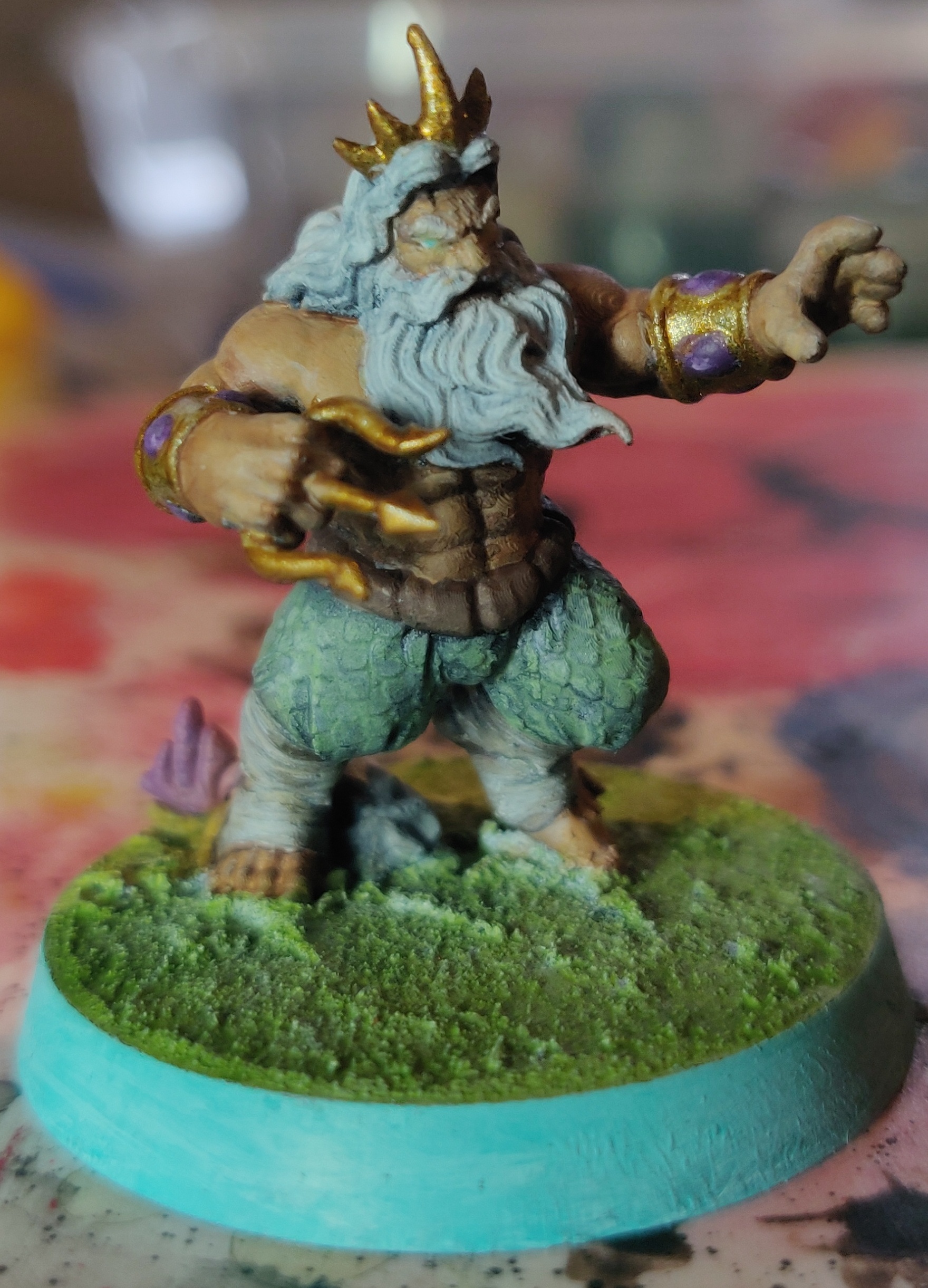 3D Printable Star Player Triton by Punga Miniatures