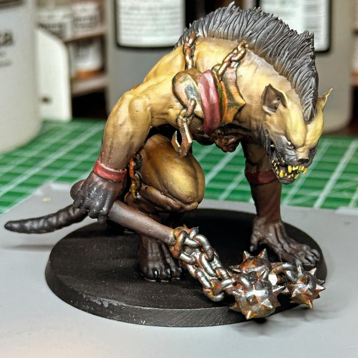 3D Print of Yeenoghu - Tabletop Miniature by Mattius
