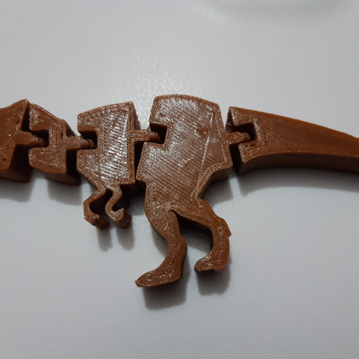 3D Printable Super Flexi Rex by Juan J Ordonez