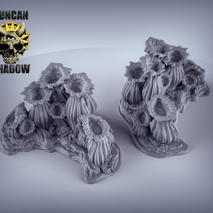 3D Printable Pitcher Plant Terrain by Duncan Shadow