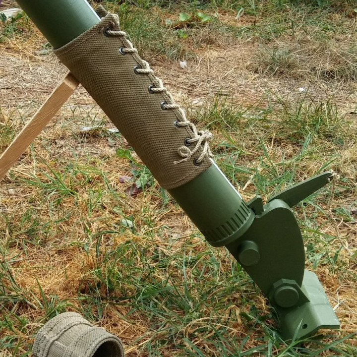 3D Print of TWO-INCH MORTAR MKII - scale 1/4 by massimocappone