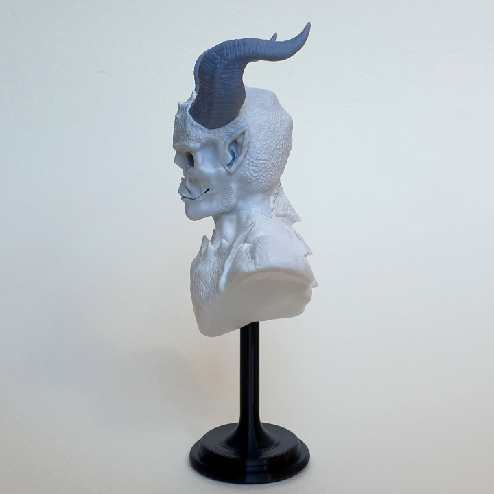 3D Printable Paimon - one of the kings of hell by Nomis Rnr