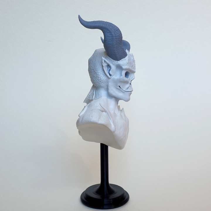 3D Printable Paimon - one of the kings of hell by Nomis Rnr